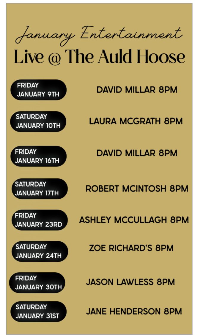 The Auld Hoose - Bar & Premier Function Room